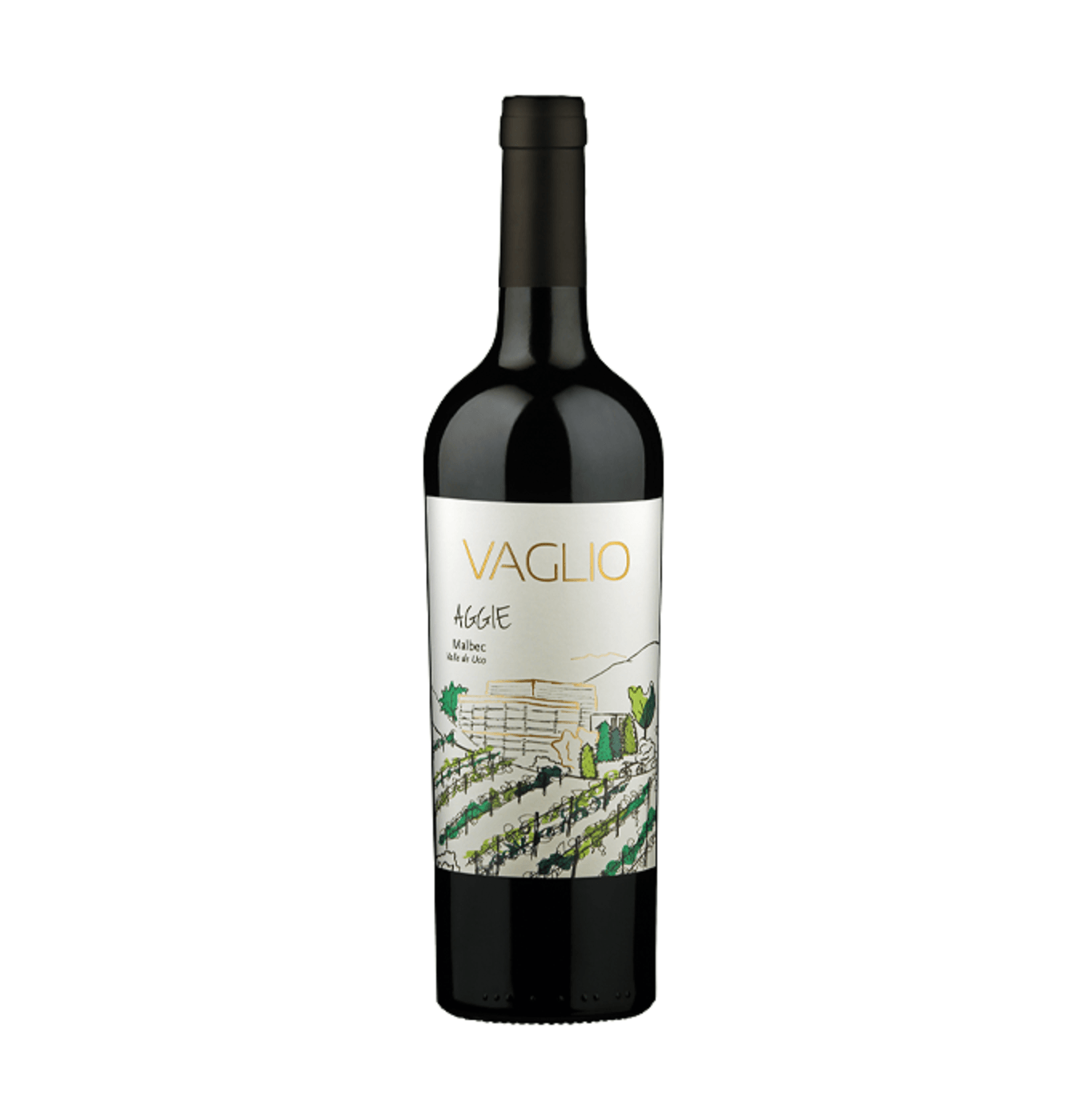 Vinho tinto argentino vaglio aggie malbec 750ml - Vivavinho