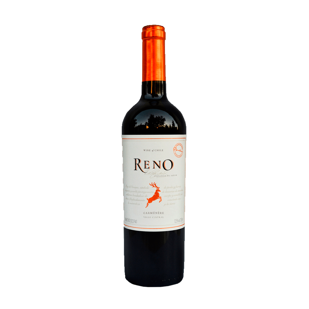 Vinho Tinto Chileno Reno Carménère 750ml - Vivavinho