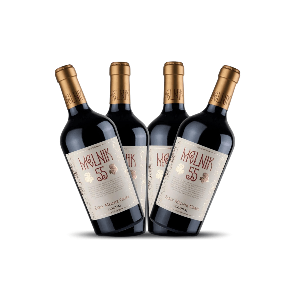 Kit de Vinhos Tintos Melnik c/4 garrafas 750ml - Vivavinho
